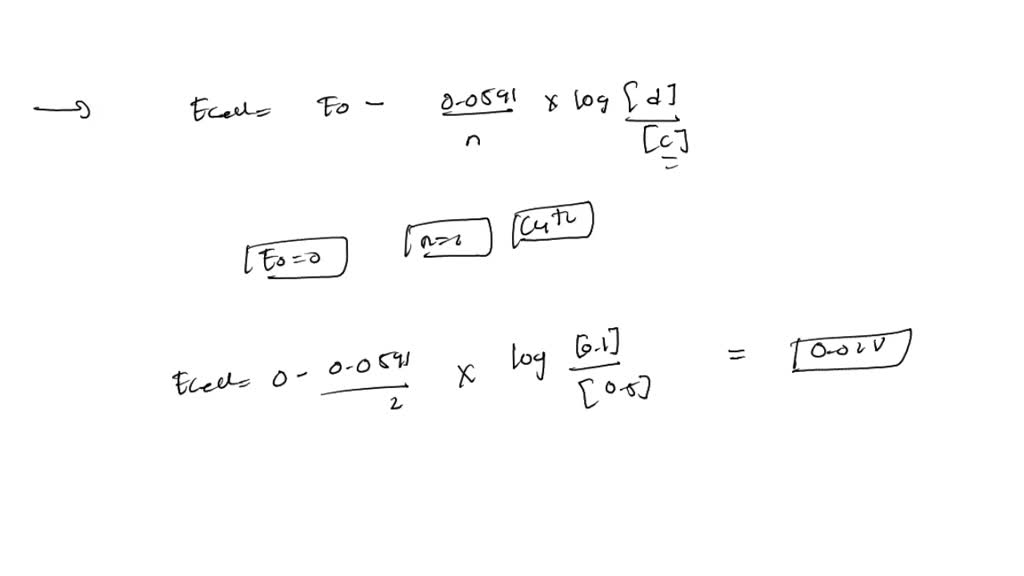 SOLVED: According to the measured voltage of the aluminum-copper cell ...