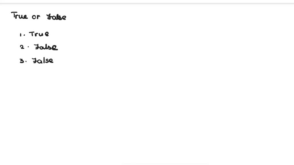 SOLVED: About the psychological construct, respond True or False: "In a ...