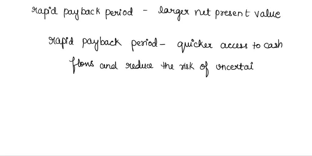 SOLVED: A project has a discounted payback period that is equal to the ...