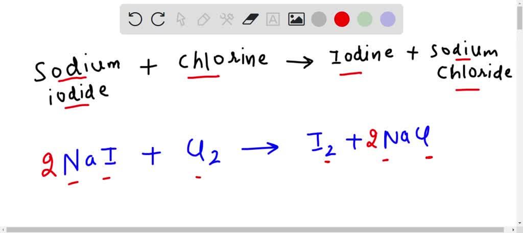 SOLVED: Write the balanced chemica equation that represents the ...