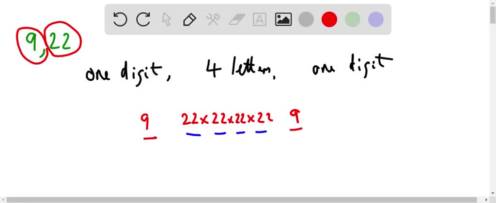 SOLVED Suppose Each License Plate In A Certain State Has One Digit N 