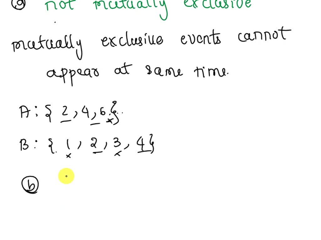 SOLVED: Consider the experiment of tossing a fair die and let A: Observe an even number B ...