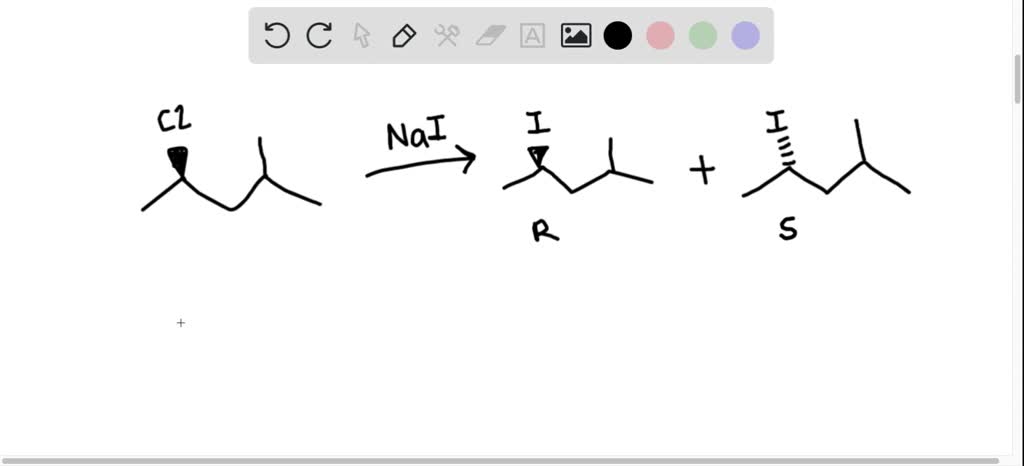 SOLVED: 'R)-2-Bromooctane was stirred with excess sodium iodide in ...