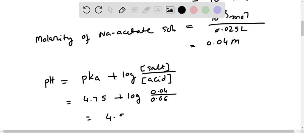 Solved How Do You Calculate The Expected Buffer Range For A Buffer Solution Theoretically