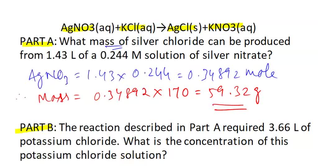 Question 6 A mixture containing silver nitrate and potassium nitrate ...