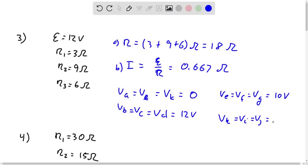 SOLVED: NODES NODE2 DC Power Three resistors are connected to a DC power supply, with two ...