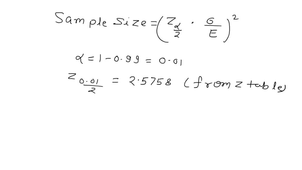 SOLVED: Text: Review Notation: Population mean, sample standard ...