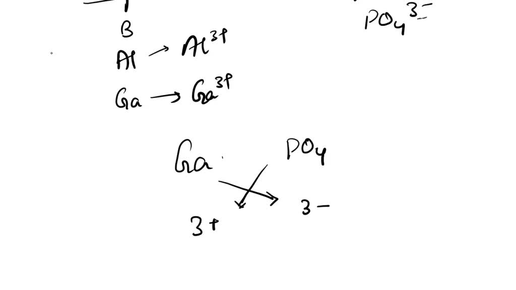 SOLVED: What is the correct formula for gallium phosphate? (1) GaPO4 (2 ...