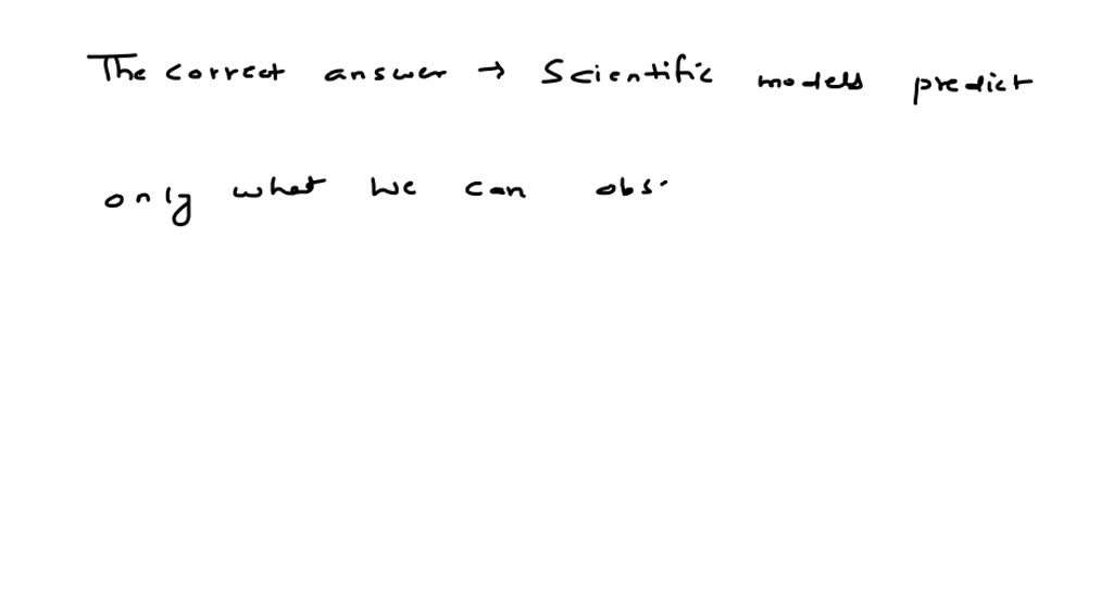 Which statements describe advantages of models in science? Check all ...