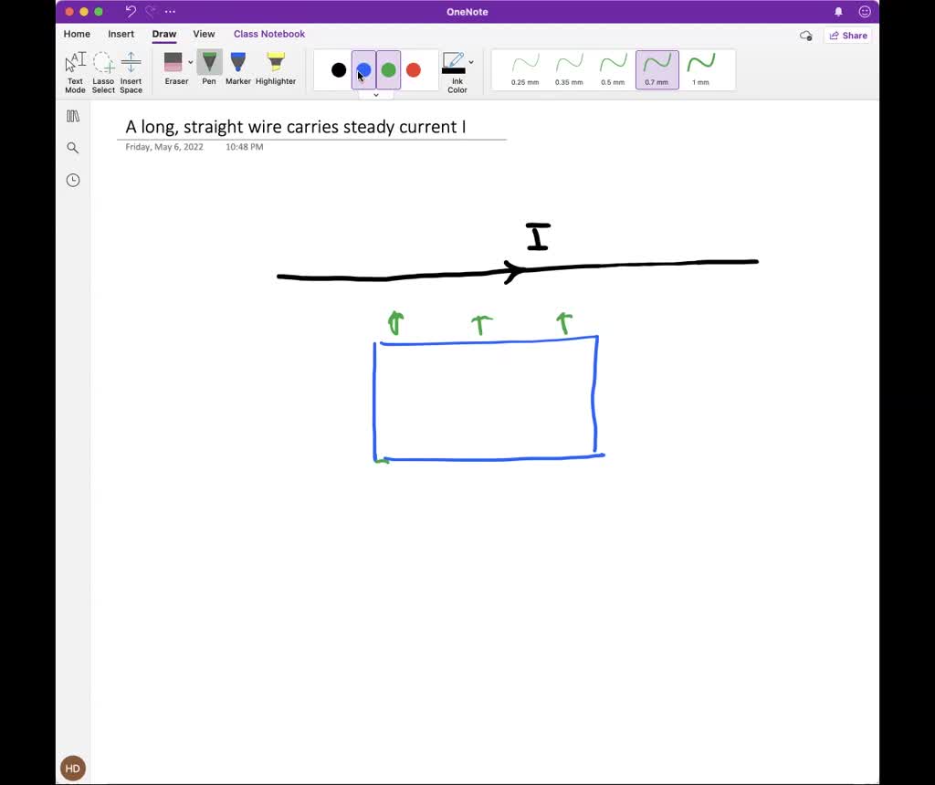 SOLVED: Stationary conducting loop Counter- clockwise induced current Current-carrying wire