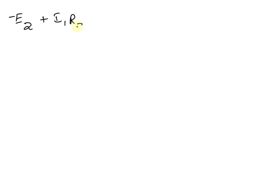 SOLVED: In the circuit of the following diagram, determine the current ...