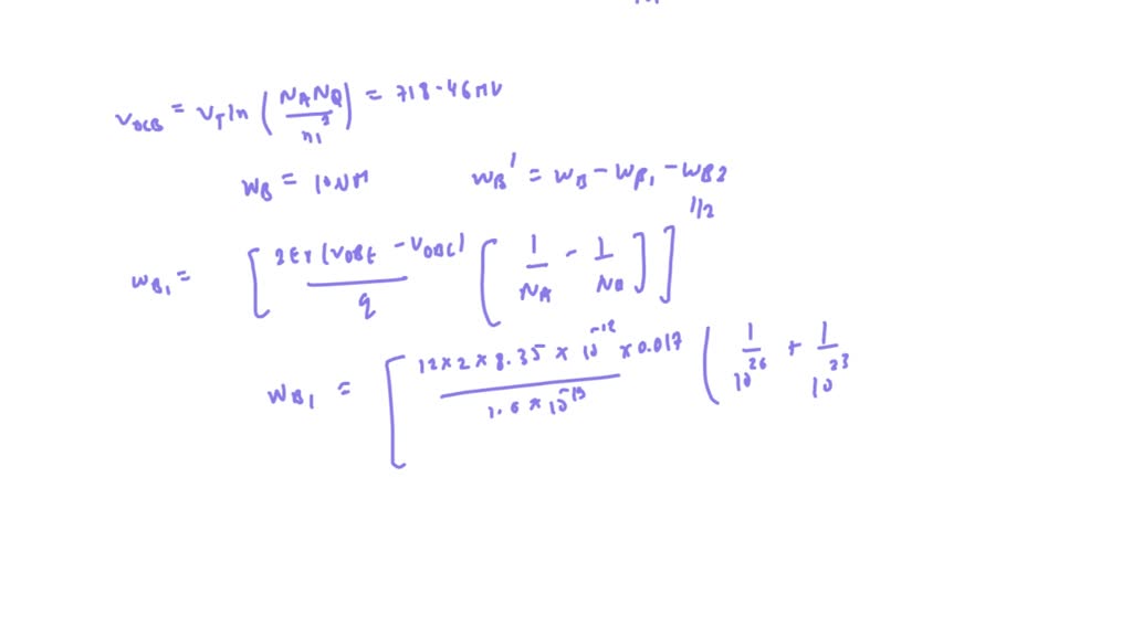 SOLVED: Problem 1. [10 points total] For a given n-p-n silicon BJT ...