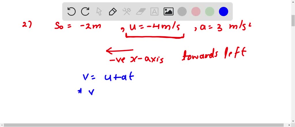SOLVED: Two objects start at the same place. Object 1 has a constant initial velocity of 11.5 m ...