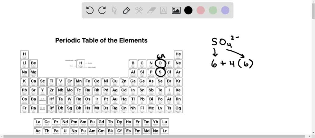 SOLVED: The total number of valence elcctrons to be counted for the ...