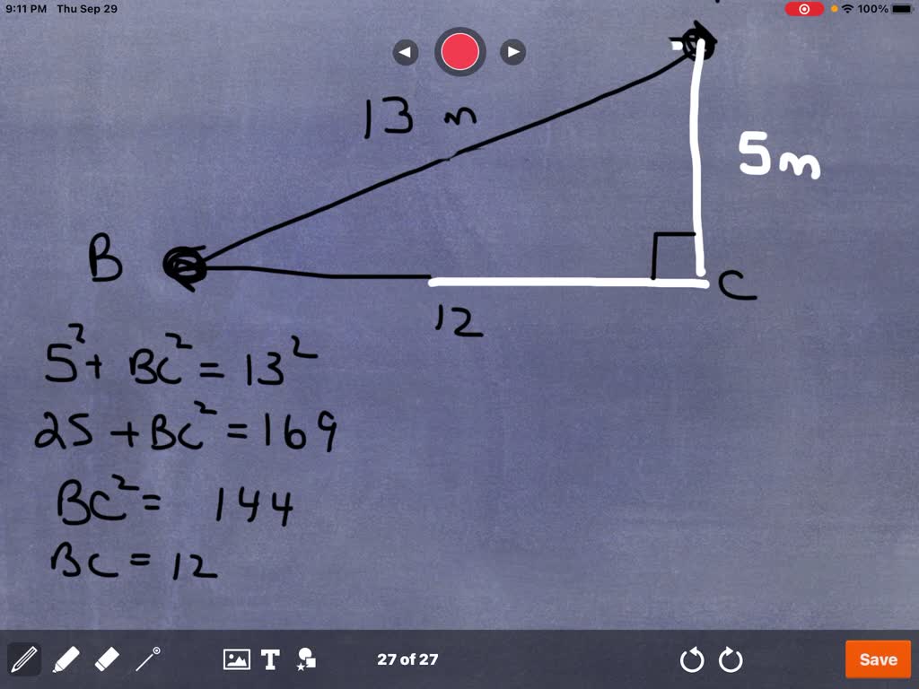 SOLVED: Two buses are driving along parallel freeways that are 5 mi ...