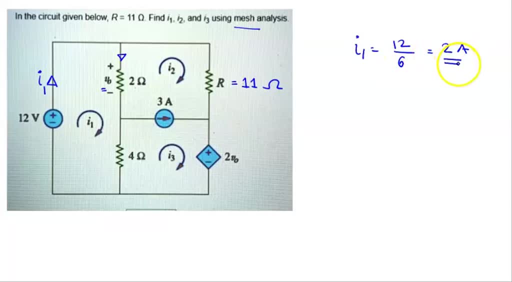 SOLVED: For the circuit shown below, find: the total current in the 60-ohm resistor, the voltage ...