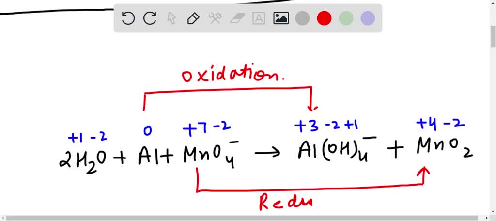 SOLVED: Identify the oxidizing and reducing agents in the reaction: 2 ...