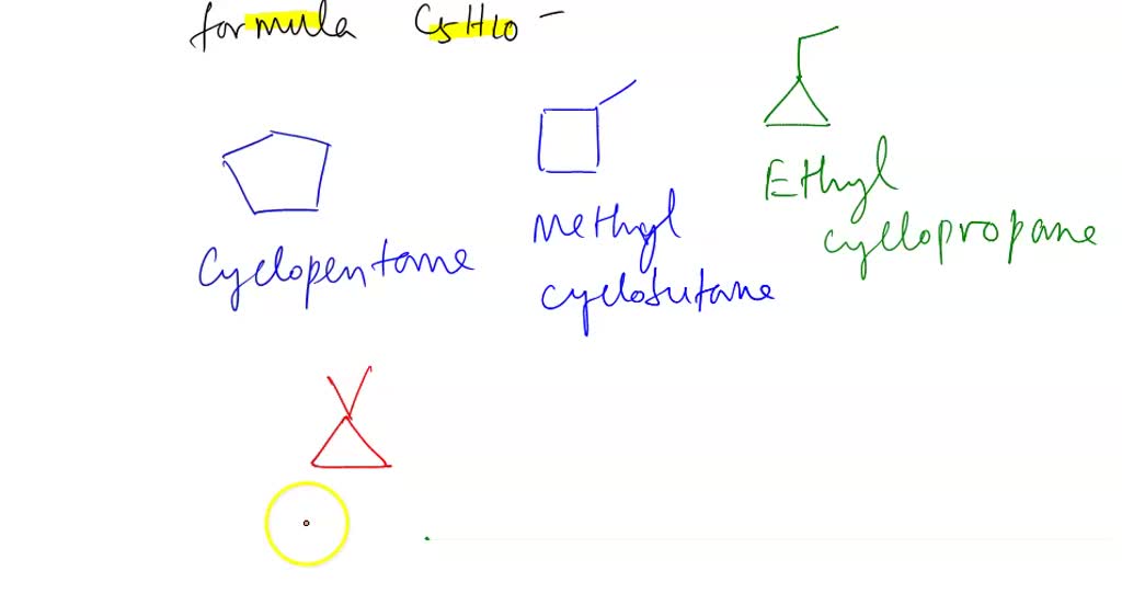 SOLVED: name(iupac) and draw structural formulas for the constitutional ...