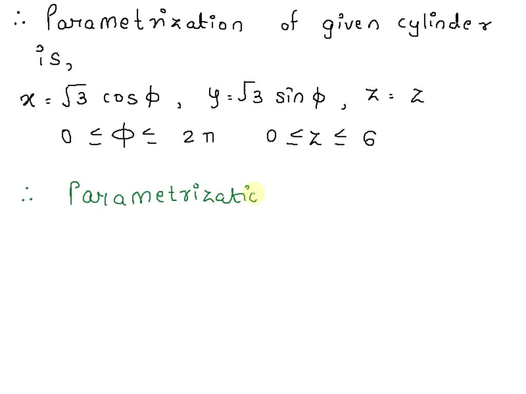 SOLVED: Solid cylinder of radius r Through center, parallel to cylinder ...