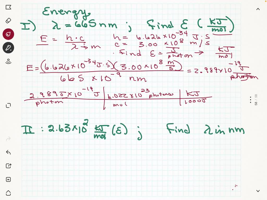 SOLVED: Part 1 (1 point) See Hint See Periodic Table If light has a wavelength of 665 nm, what ...