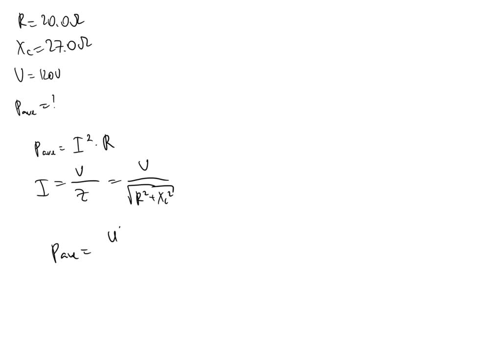 SOLVED: A Z load circuit consists of a 1 kΩ resistor that is parallel with a 200 F capacitor at ...
