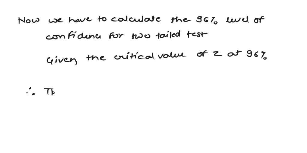 SOLVED 12 What Confidence Level Corresponds To A Critical Z value za SOLVED 12 What Confidence Level Corresponds To A Critical Z value za