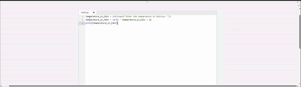 SOLVED: Write a program that reads a Celsius degree from the console and converts it to ...