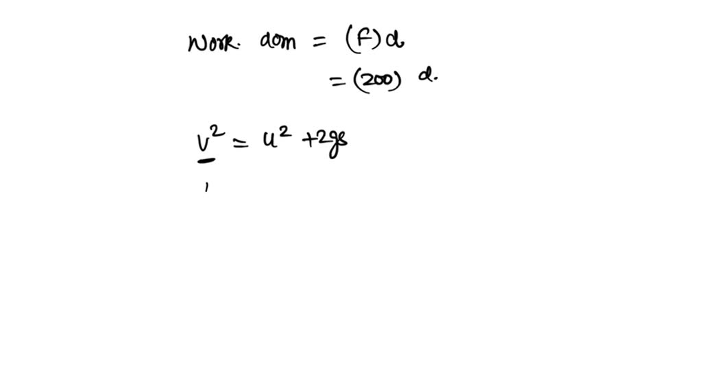 SOLVED: What is the work done to increase the velocity of a car from ...