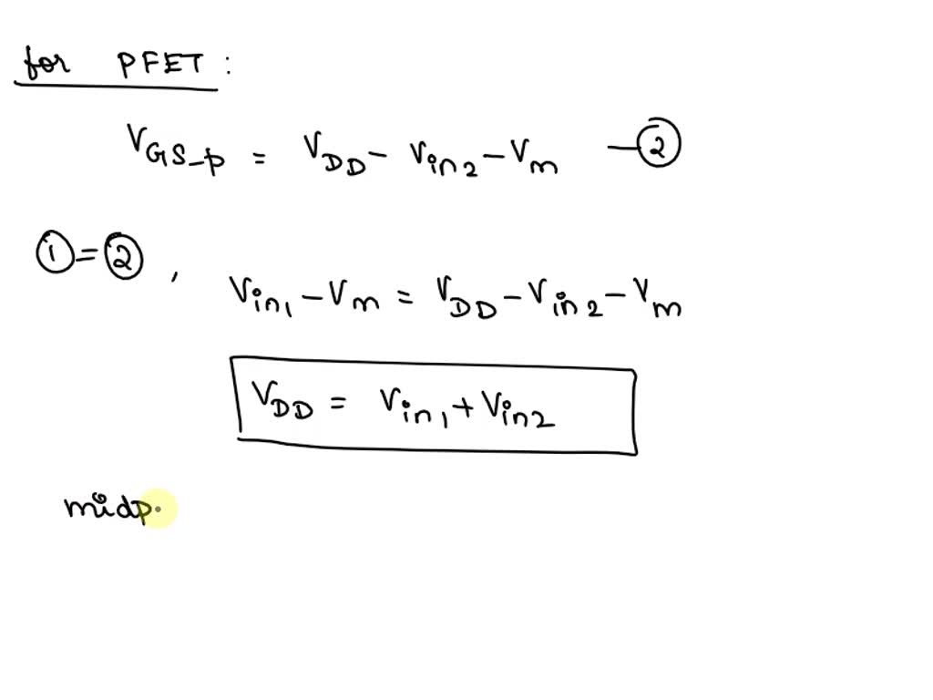 SOLVED: A CMOS NAND2 is designed using identical nFETs with a value of ...
