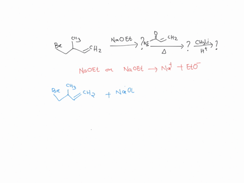 SOLVED: Draw the major product of the following reaction sequence N excess OH Create OscerSketch ...