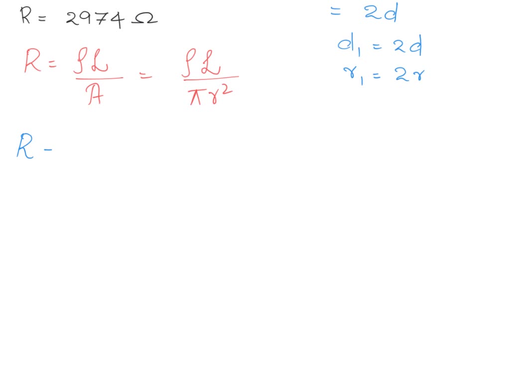 SOLVED: The resistance, R, of a wire varies directly as its length and inversely as the square ...