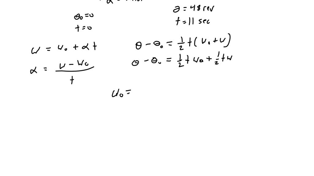 SOLVED: A rotating wheel requires 11.0 s to rotate 48.0 revolutions ...