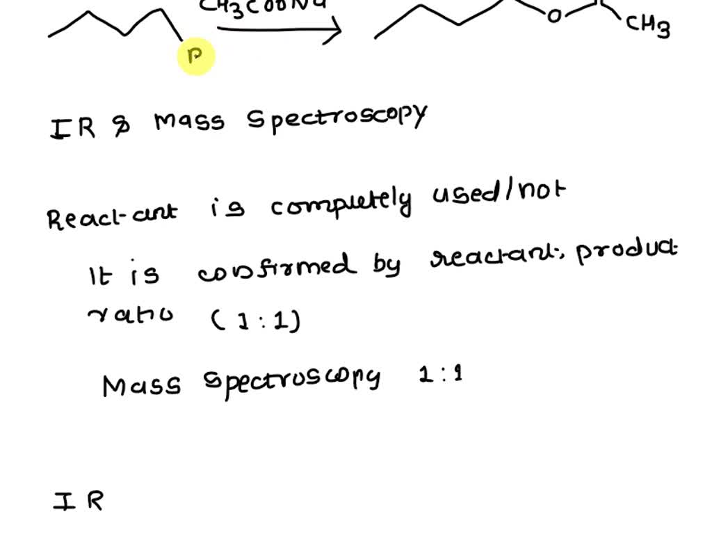 SOLVED: When 1-bromobutane is treated with sodium acetate (CH3CO2Na ...