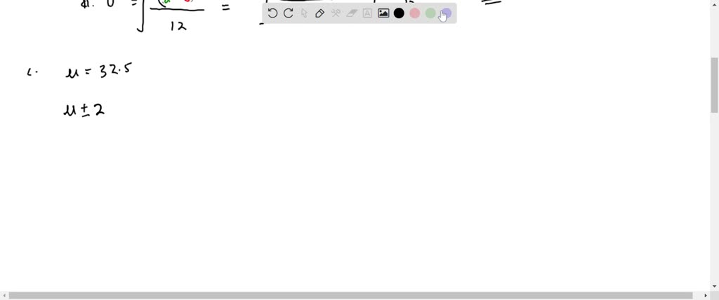 SOLVED: 1 point Suppose is a random variable best described by a uniform probability that ranges ...
