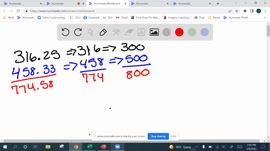 SOLVED: Give an example of rounding error.