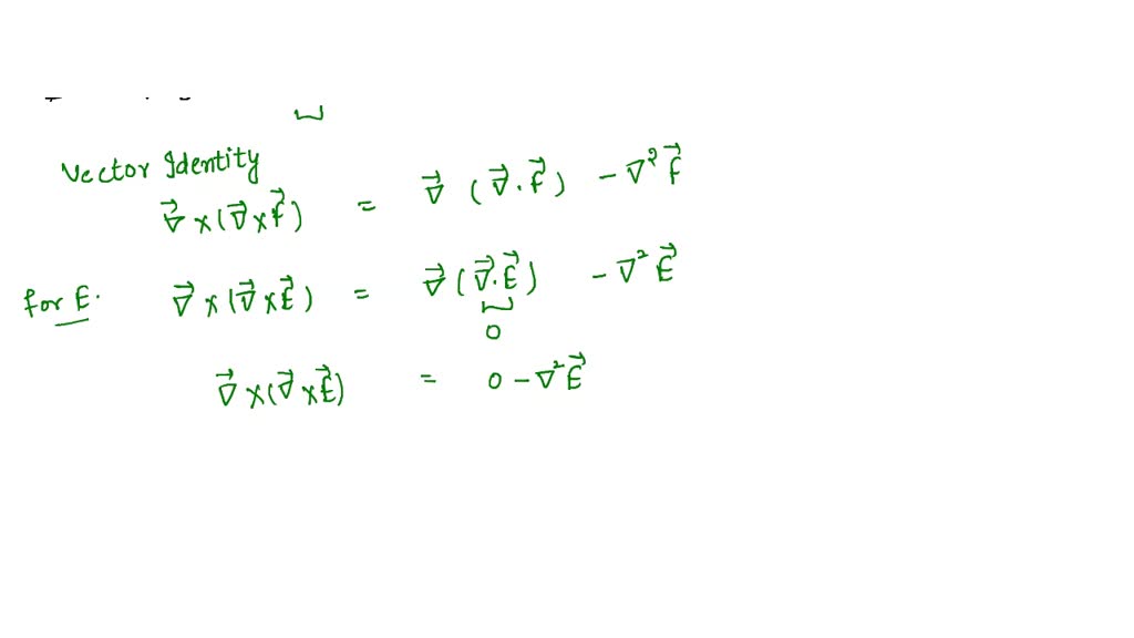 SOLVED: 'Derive an equation for Electromagnetic wave equation in free space by giving a time ...