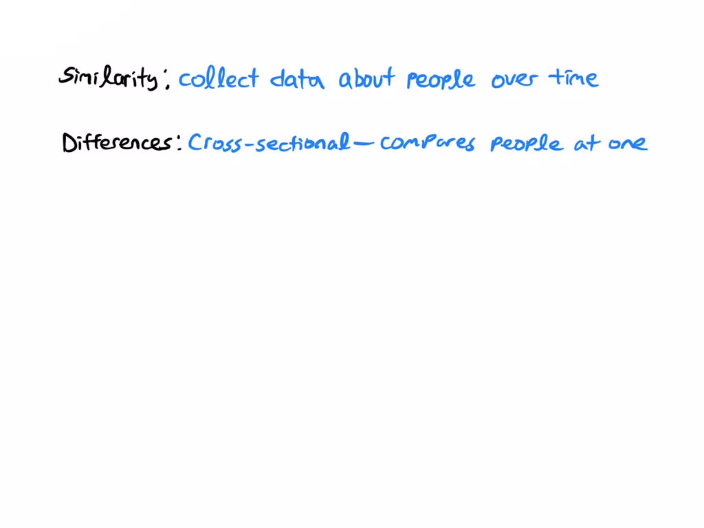 Solved What Are The Similarities And Differences Between Cross 5670
