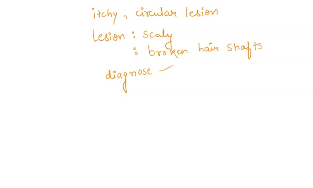 SOLVED: A 22-year-old male college wrestler presents with a pruritic ...