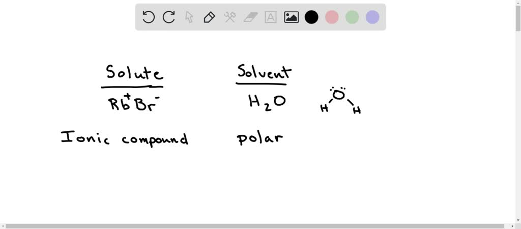 SOLVED: What is the strongest solute-solvent interaction that allows ...