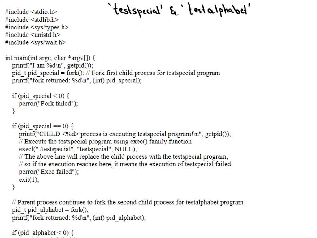 Solved The Pseudo Code Is Given Down Below Here Is Pseudocode For The Lab 4 Pipe Program Main