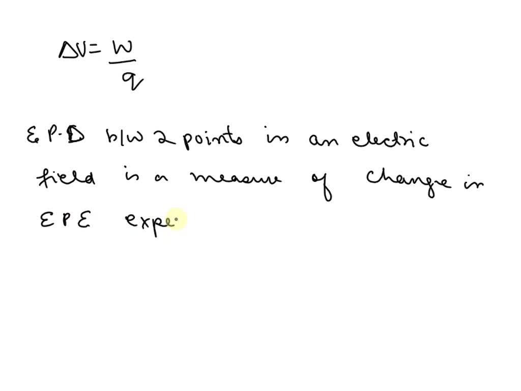 SOLVED: A charge is moved from one point to another in an electric ...