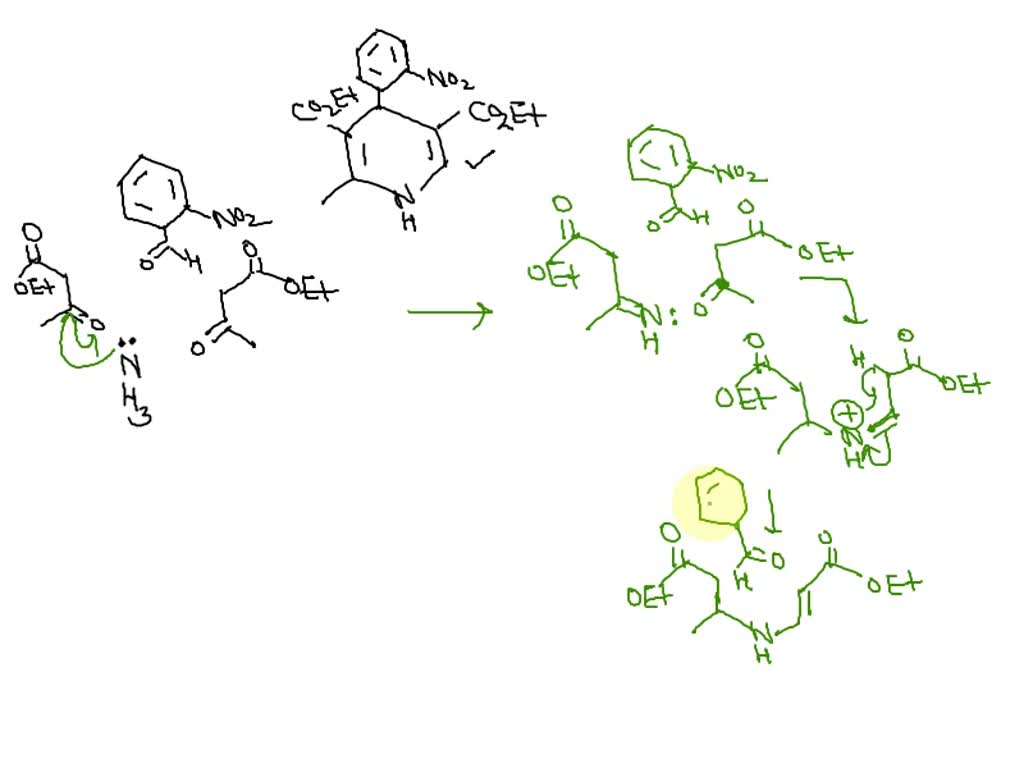 SOLVED: (c) Devise a synthesis of nifedipine using ethyl acetoacetate ...