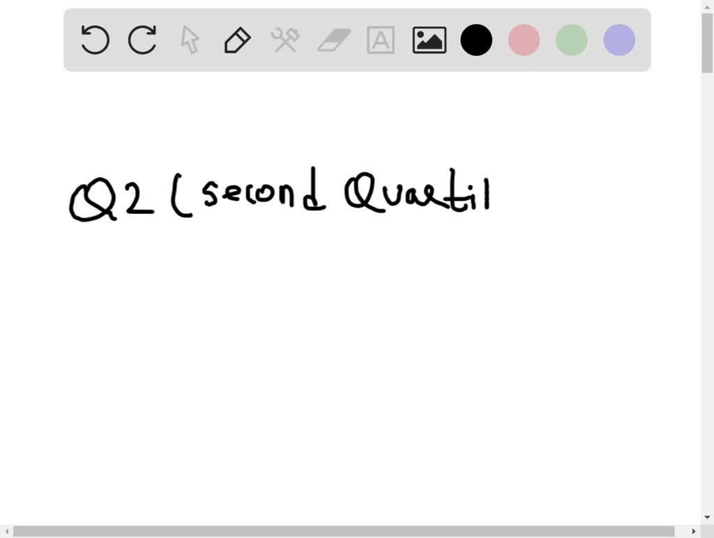 Solved Box Plot Uses Select One A Quartiles Q1 Q2 And Q3 B