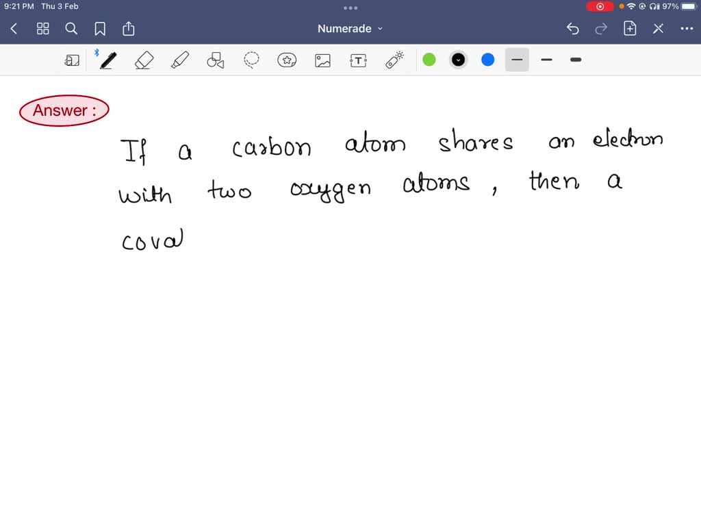 SOLVED: In the bicarbonate ion (HCO3-), the chemical bond binding ...