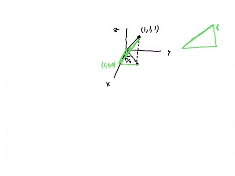 16 a vector in r makes equal angles with the coordinate axes...