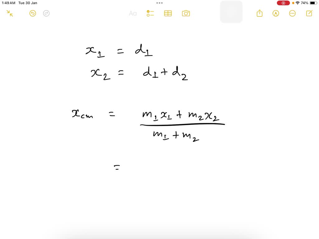 SOLVED: Two small spheres are at rest on the x-axis of the coordinate ...