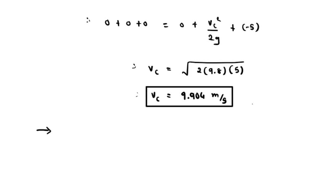 SOLVED: Water moves from point A to points B and € by a siphon as shown ...