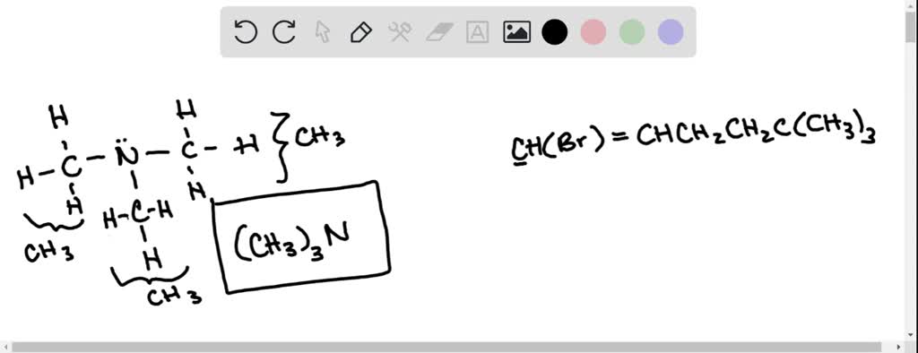 SOLVED: The Lewis structure of trimethylamine is shown below. Draw the condensed structural ...