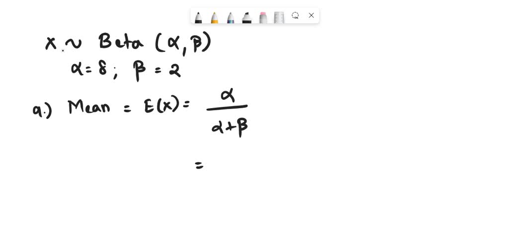 SOLVED: 6.10 points Let X be a random variable following the Pareto distribution with parame ...