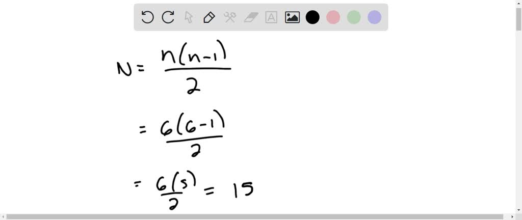 SOLVED: (b) Determine the number of edges in a graph with 6 vertices, 2 ... SOLVED: (b) Determine the number of edges in a graph with 6 vertices, 2 ...